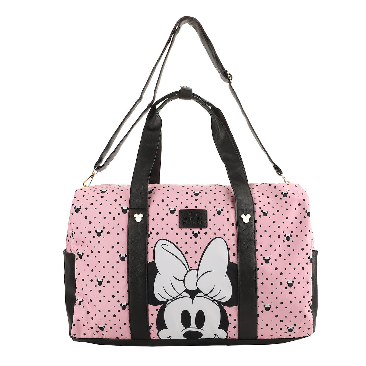 Disney Minnie Mouse Peek-A-Boo Minnie Pink 20" Duffel Bag – Bioworld