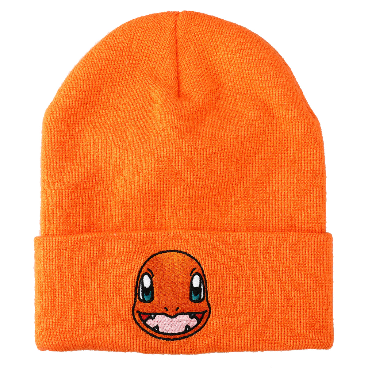 Pokemon Charmander Face Orange Cuff Beanie – Bioworld