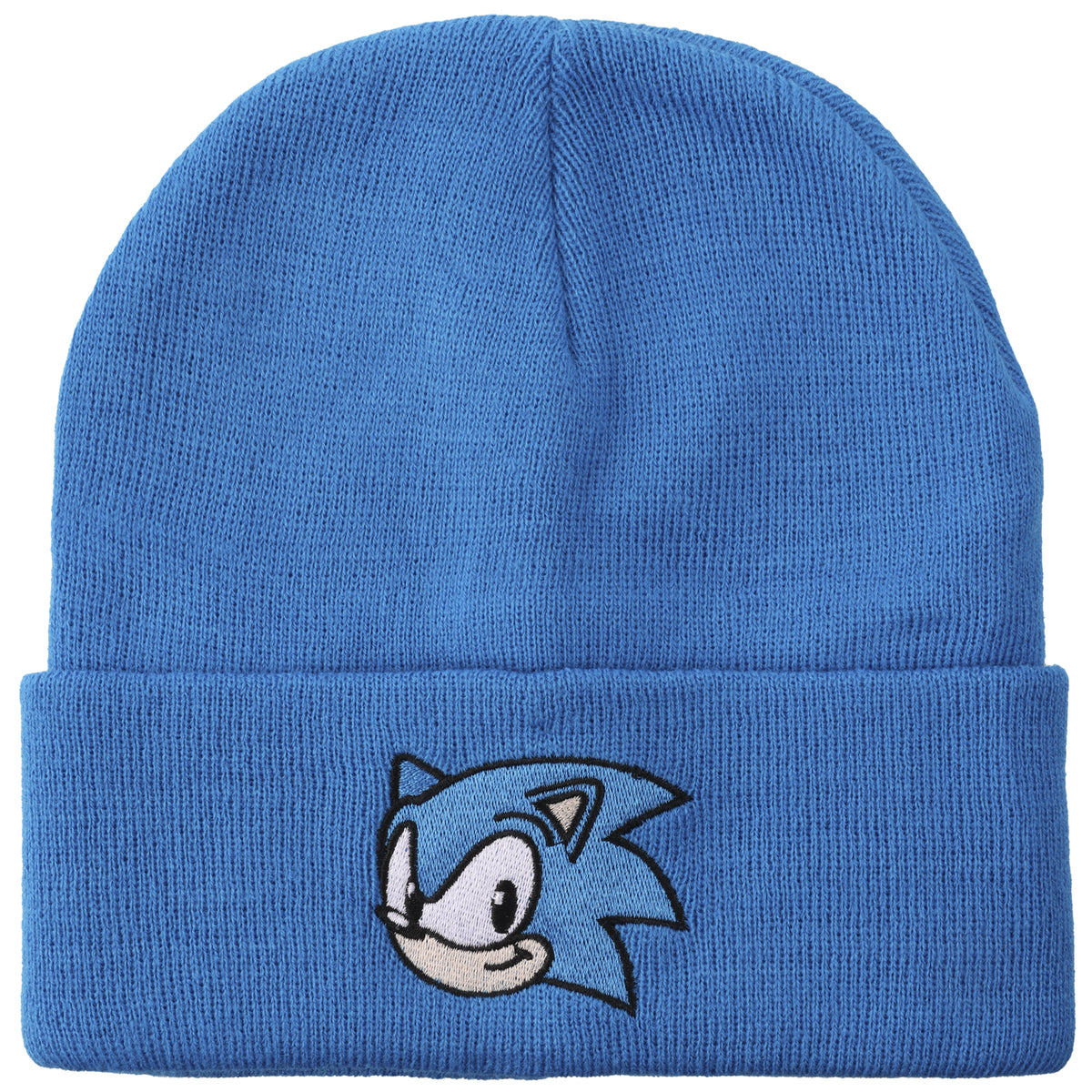 Sonic The Hedgehog Embroidery Acrylic Knit Standard Cuff Beanie – Bioworld