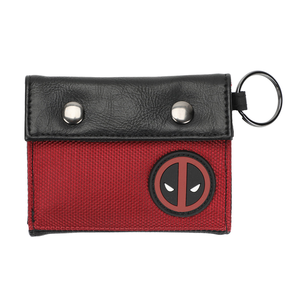 Marvel Deadpool Tri-Fold Wallet With Snap Closure – Bioworld