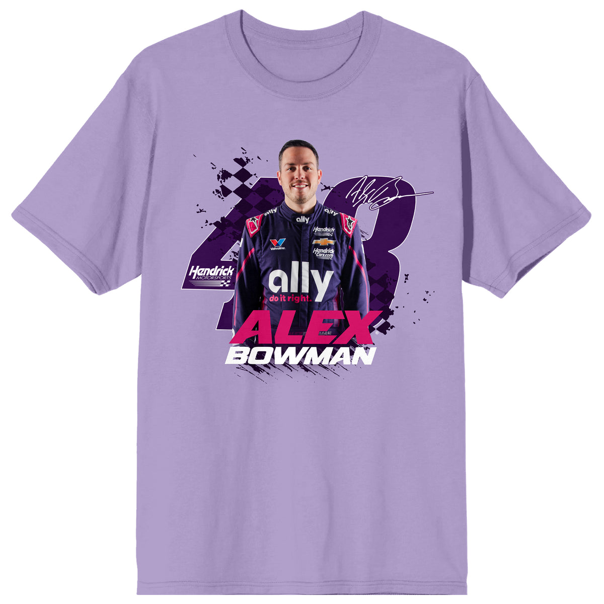 Hendrick - Alex Bowman Alex bowman standing pose signature Hendrick mo ...